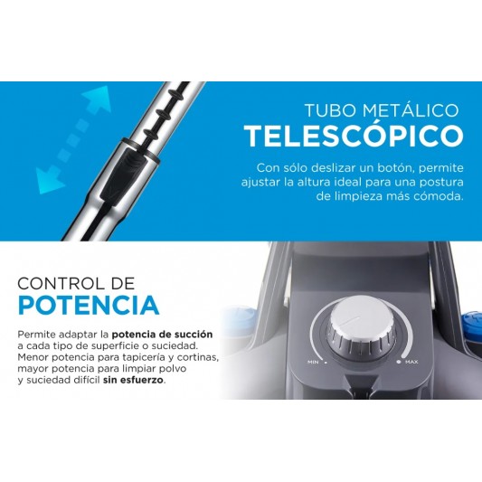 MIDEA ASPIRADORA VS-S214TAR3 S/BOLSA 1400W BLUE